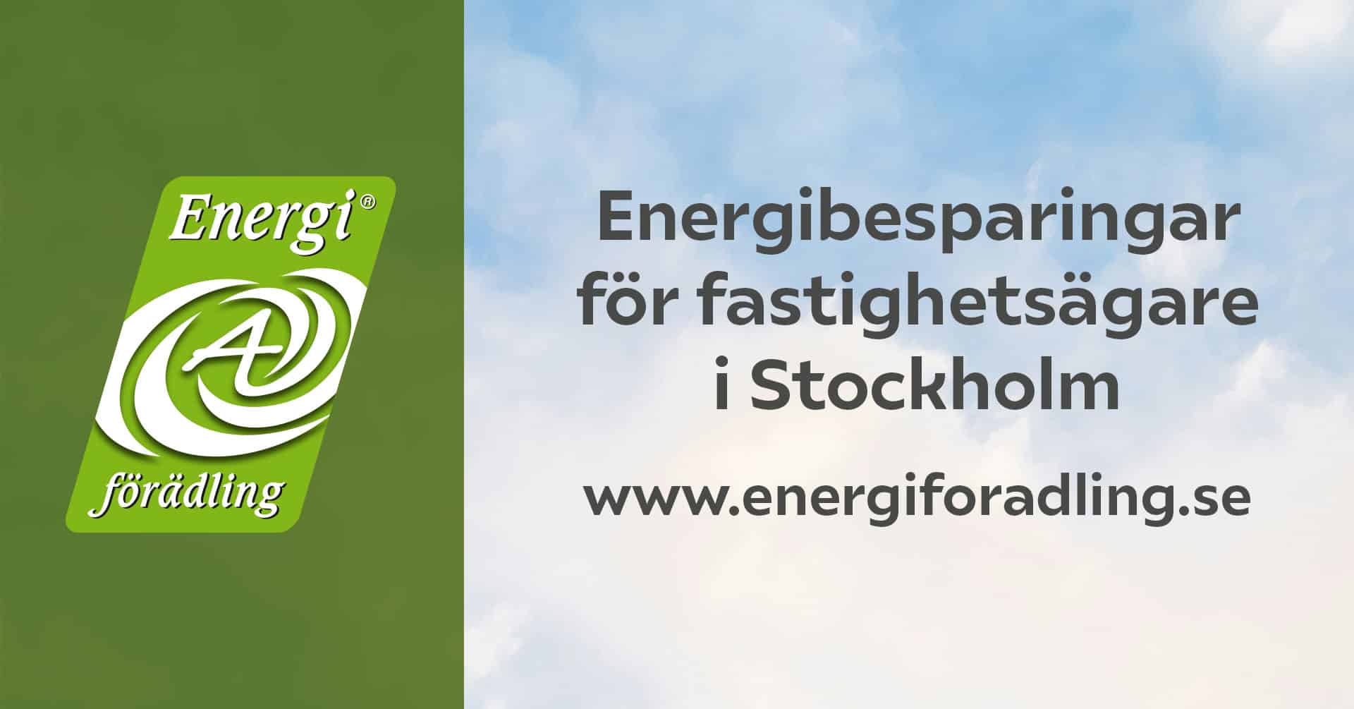 Energibesparing & ventilation i Stockholm – Energiförädling AB